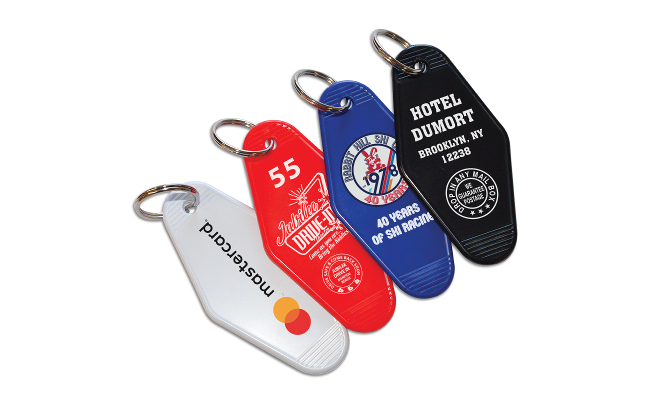 Diamond hotel key tag - Promo Plastik