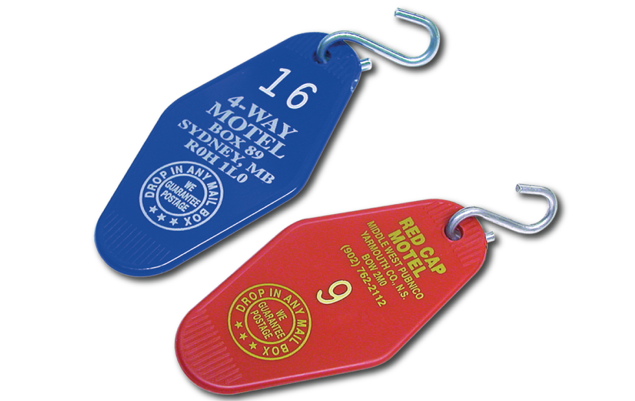 Diamond hotel key tag - Promo Plastik