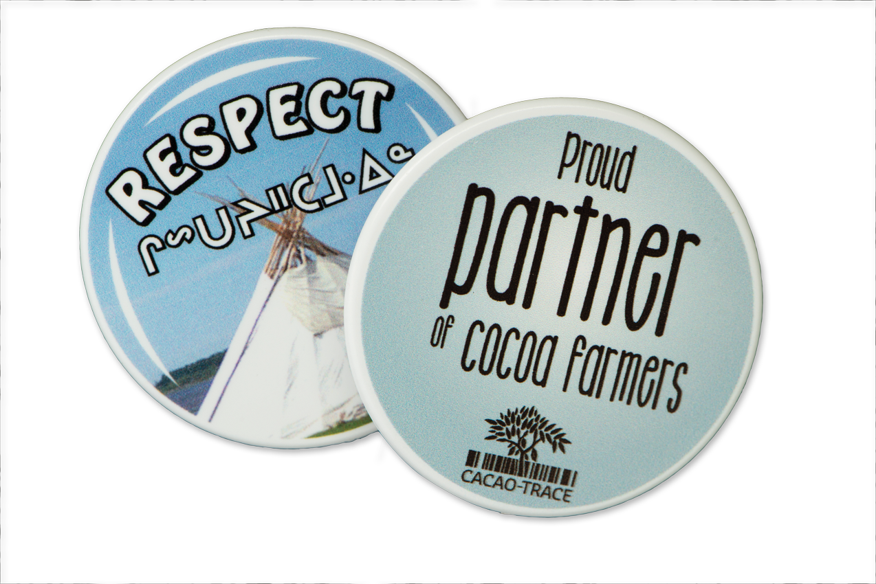 2" rounded badge - Promo Plastik
